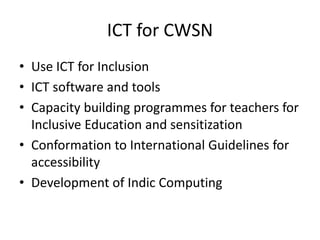 National policy of ICT in School Education | PPTX