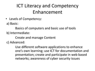 National policy of ICT in School Education | PPTX