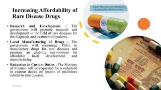 National Policy for Rare Diseases Dr Kriti, Clinical Meet.pptx