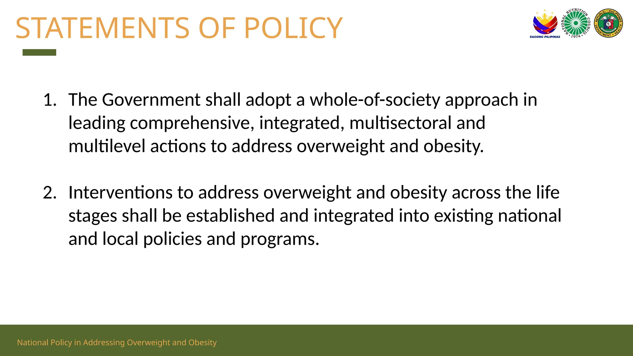 National Policy in Addressing Overweight and Obesity_19 June 24 TC.pptx
