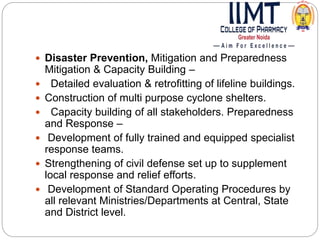 National Policy on Disaster management 2009.pptx
