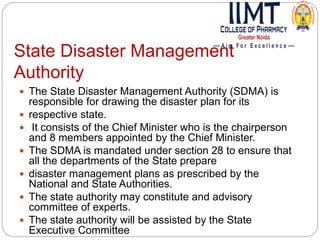 National Policy on Disaster management 2009.pptx