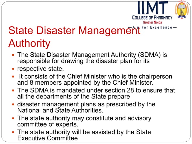 National Policy on Disaster management 2009.pptx | Disasters
