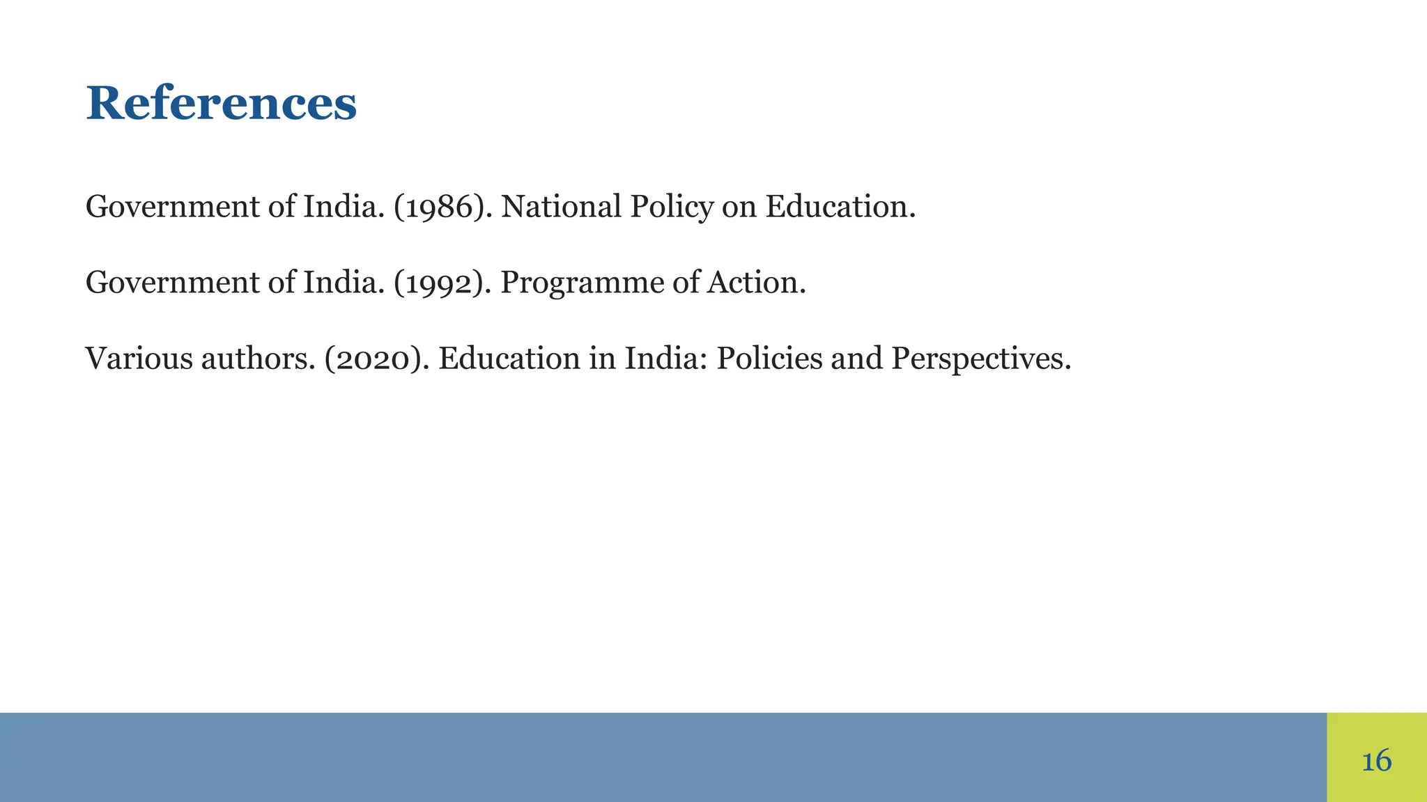 National Policy On Education-1986 (Objectives And Major Recommendations).pptx