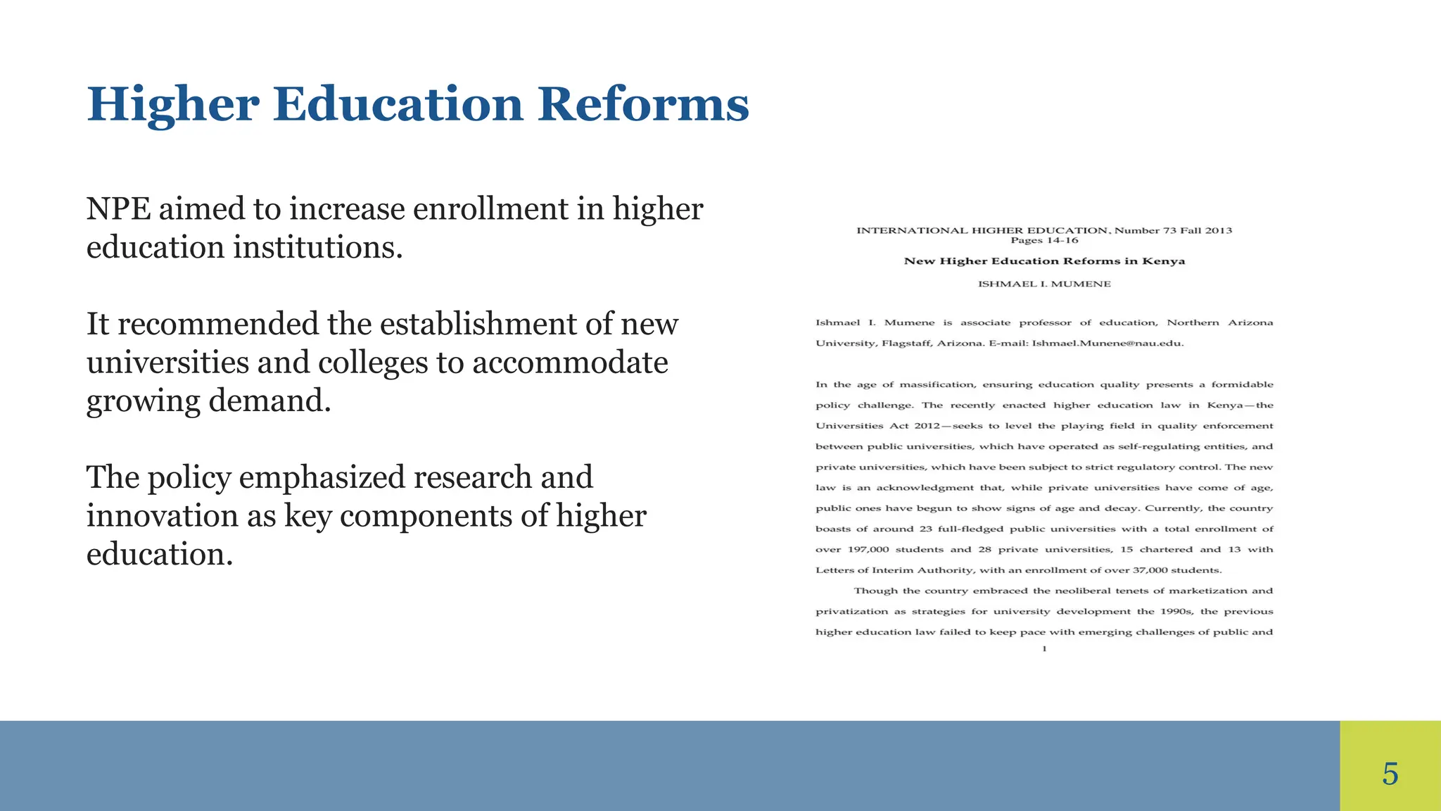 National Policy On Education-1986 (Objectives And Major Recommendations ...
