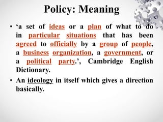 National policy on education (1986) critical analysis | PPTX