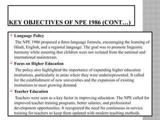 National Policy on Education (NPE) 1986-2.pptx