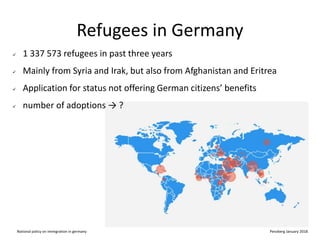 National policy on immigration in Germany | PPTX