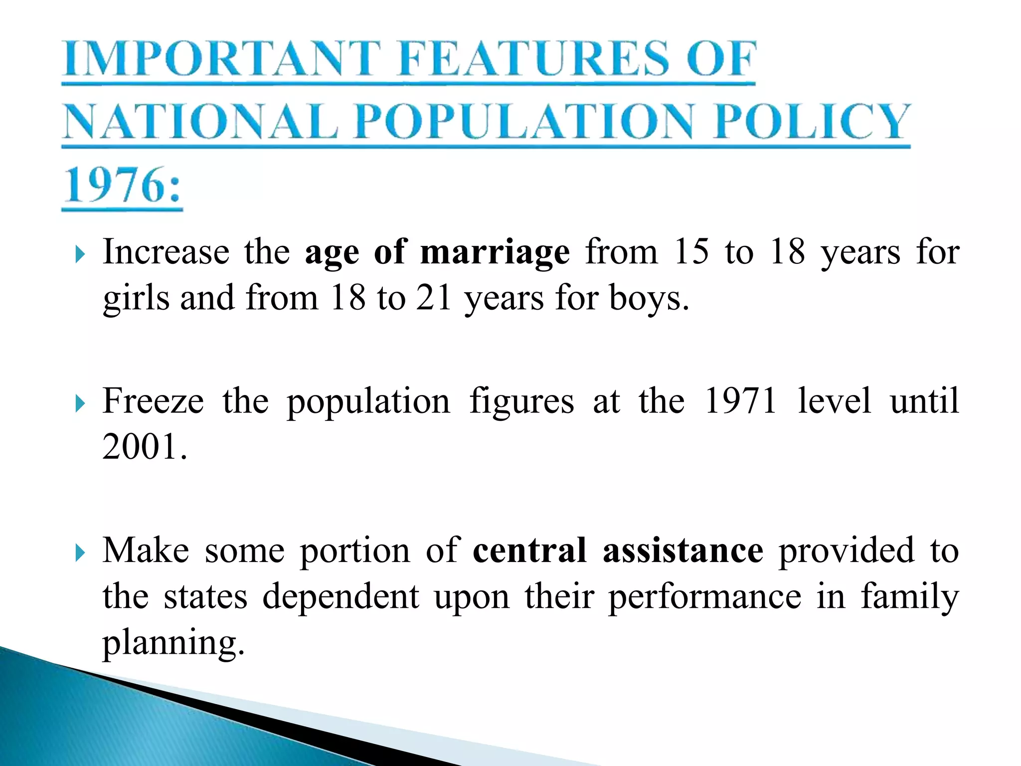 National population policy | PPTX