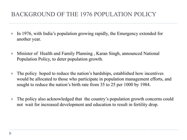 National population policy ppt | PPTX | Reproductive Health | Diseases ...