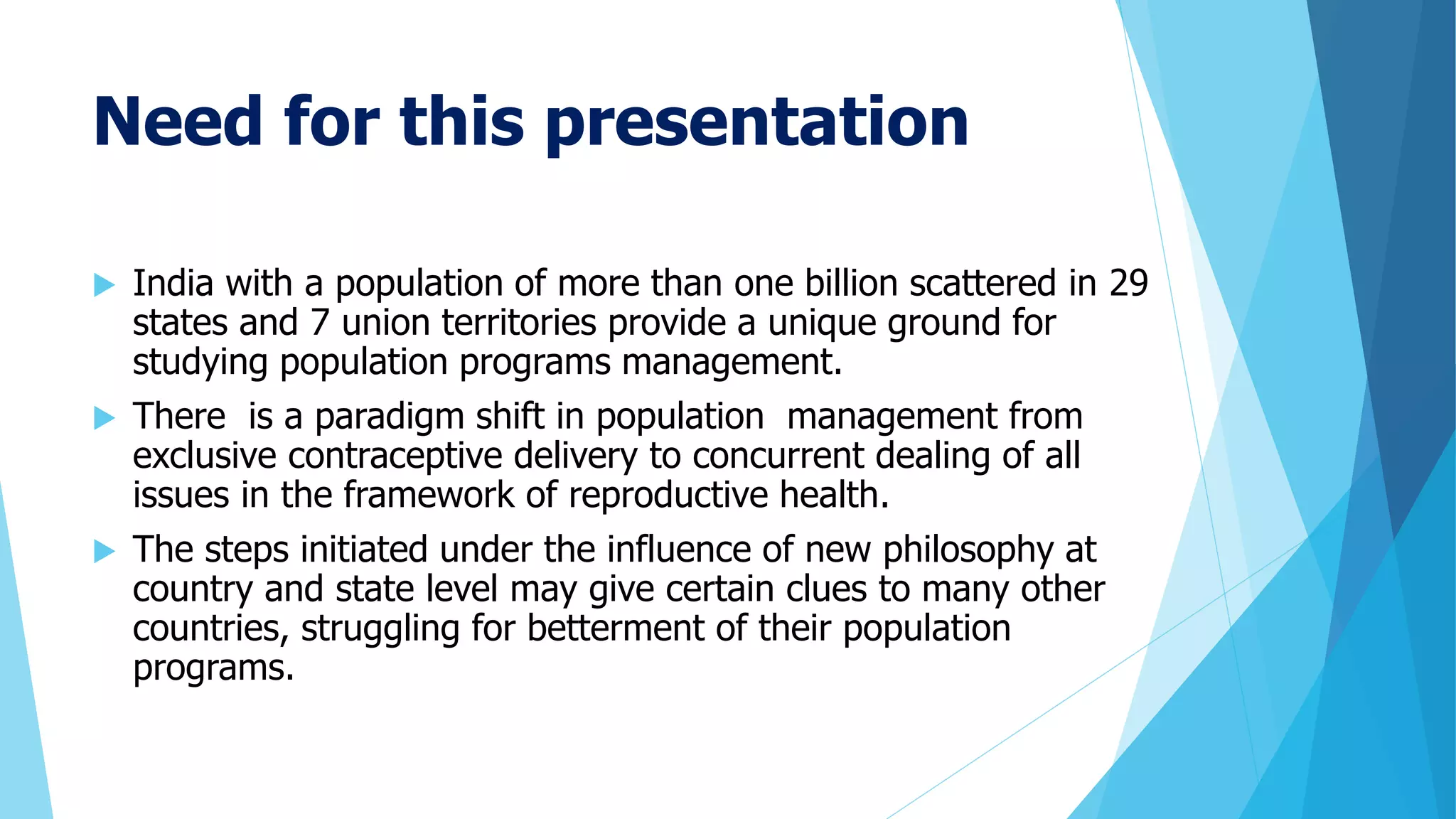 National population policy ppt | PDF