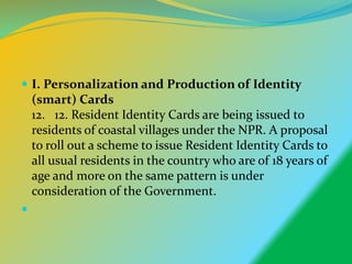 National population register | PPTX