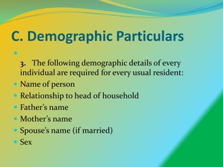 National population register | PPTX