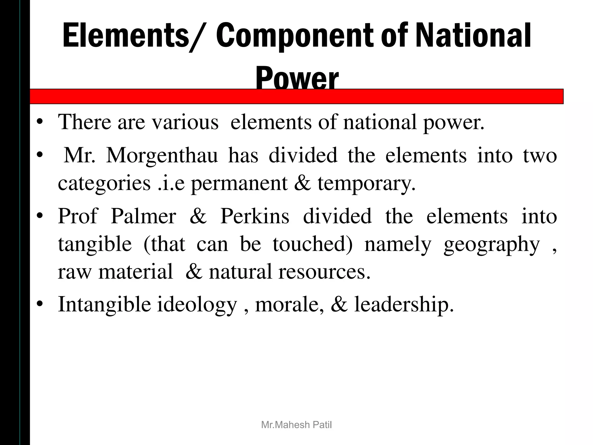 National power | PDF
