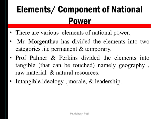 National power | PDF