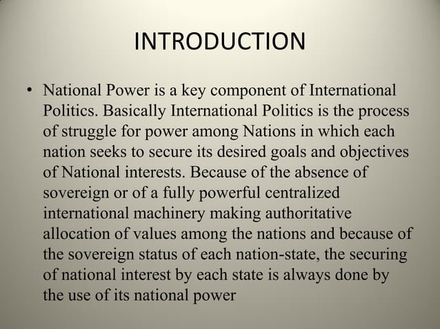NATIONAL POWER.pdf | Geography | Science