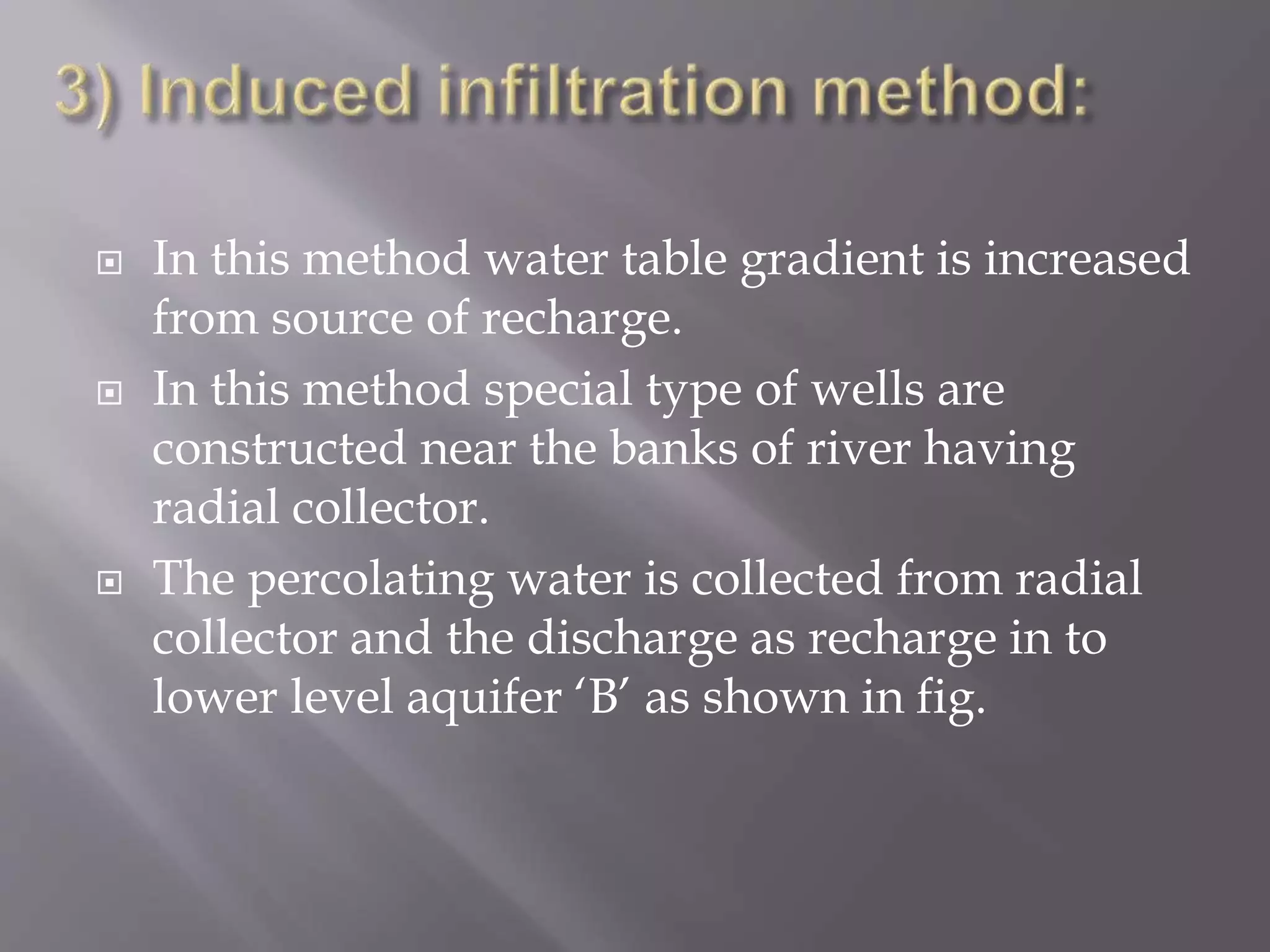 Ground Water Recharge | PPTX