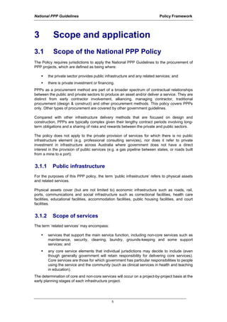 National ppp policy_framework_australia | PDF