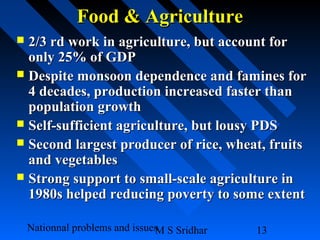 National problems and issues | PPT