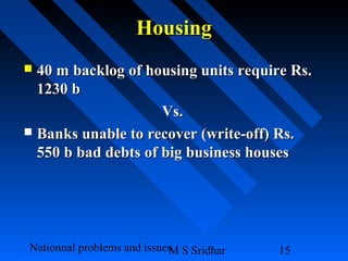 National problems and issues | PPT