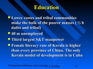 National problems and issues | PPT