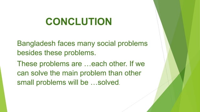 National problems of bangladesh | PPT