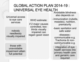 National programme for control of blindness and vision 2020 | PPTX