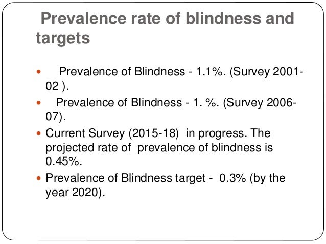 National programme for control of blindness and visual (npcb) | PPT