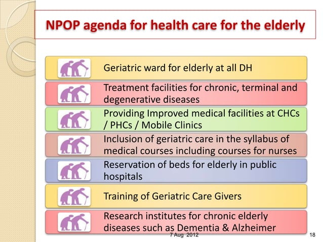 National programme for elderly final | PPTX | Eldercare | Family and ...