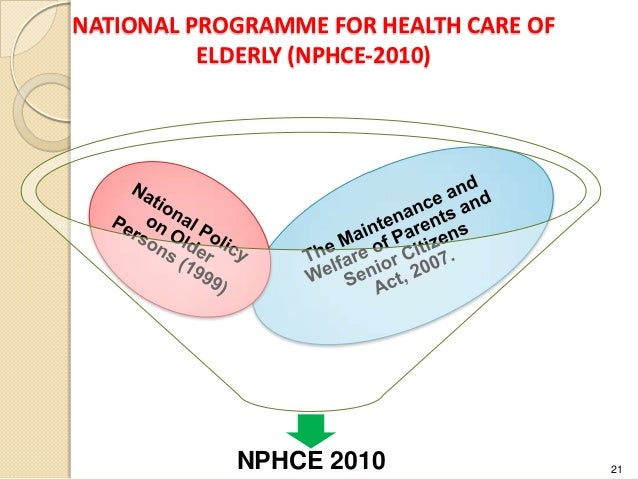 National programme for elderly final