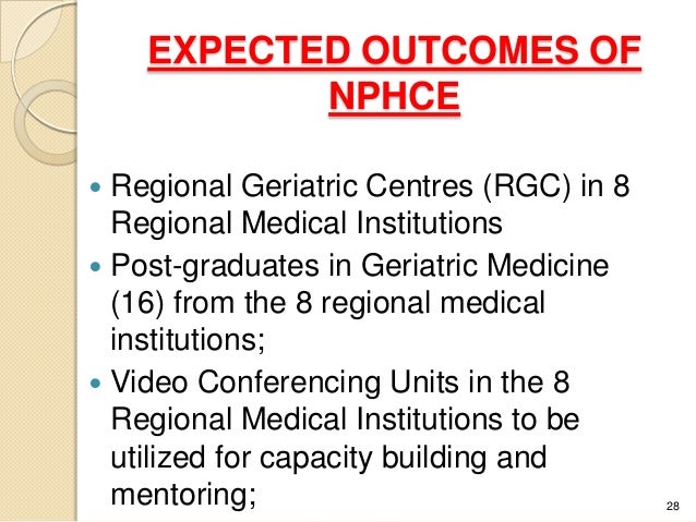 National programme for elderly final