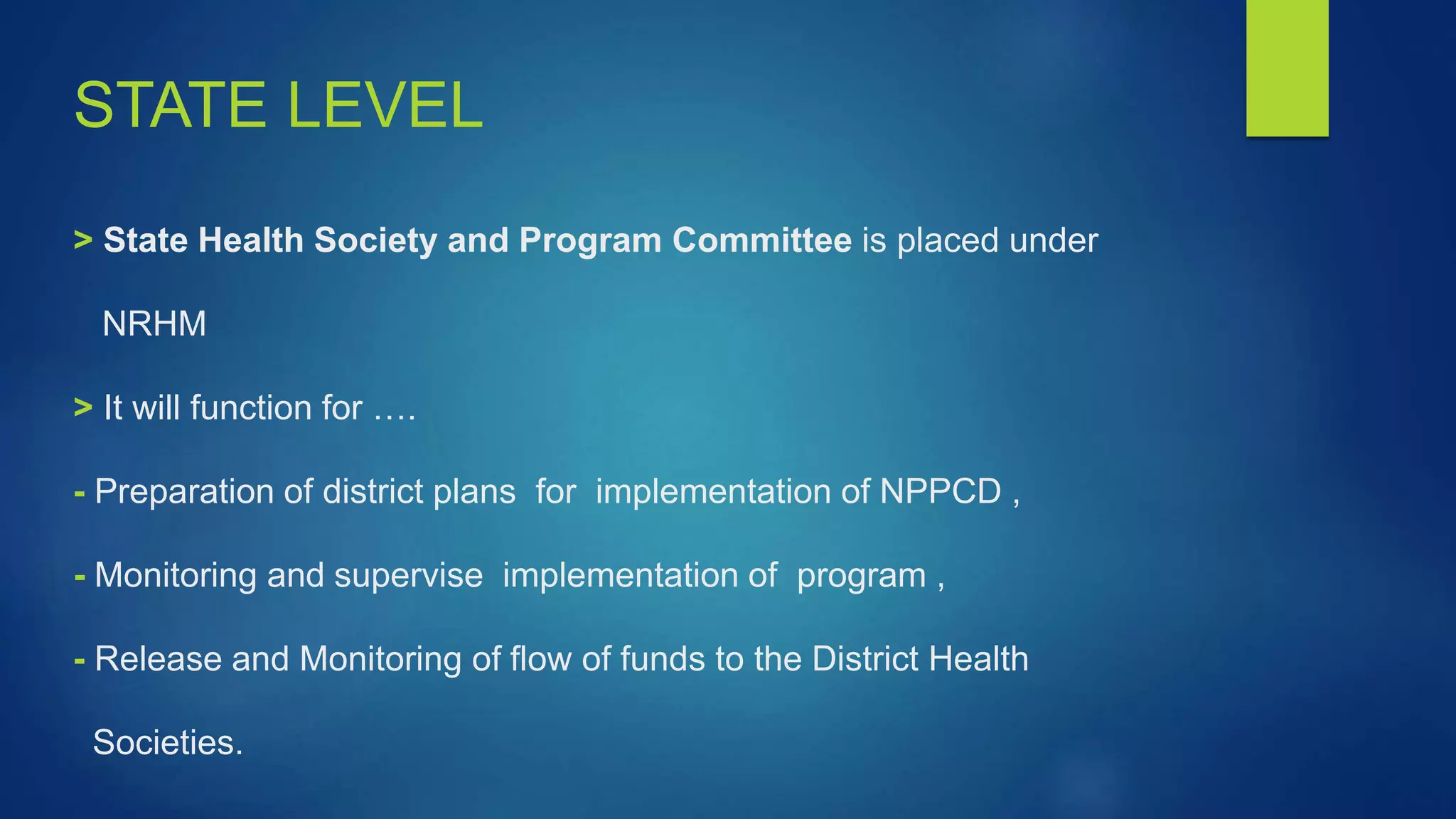 National programme for prevention and control of Deafness | PPTX