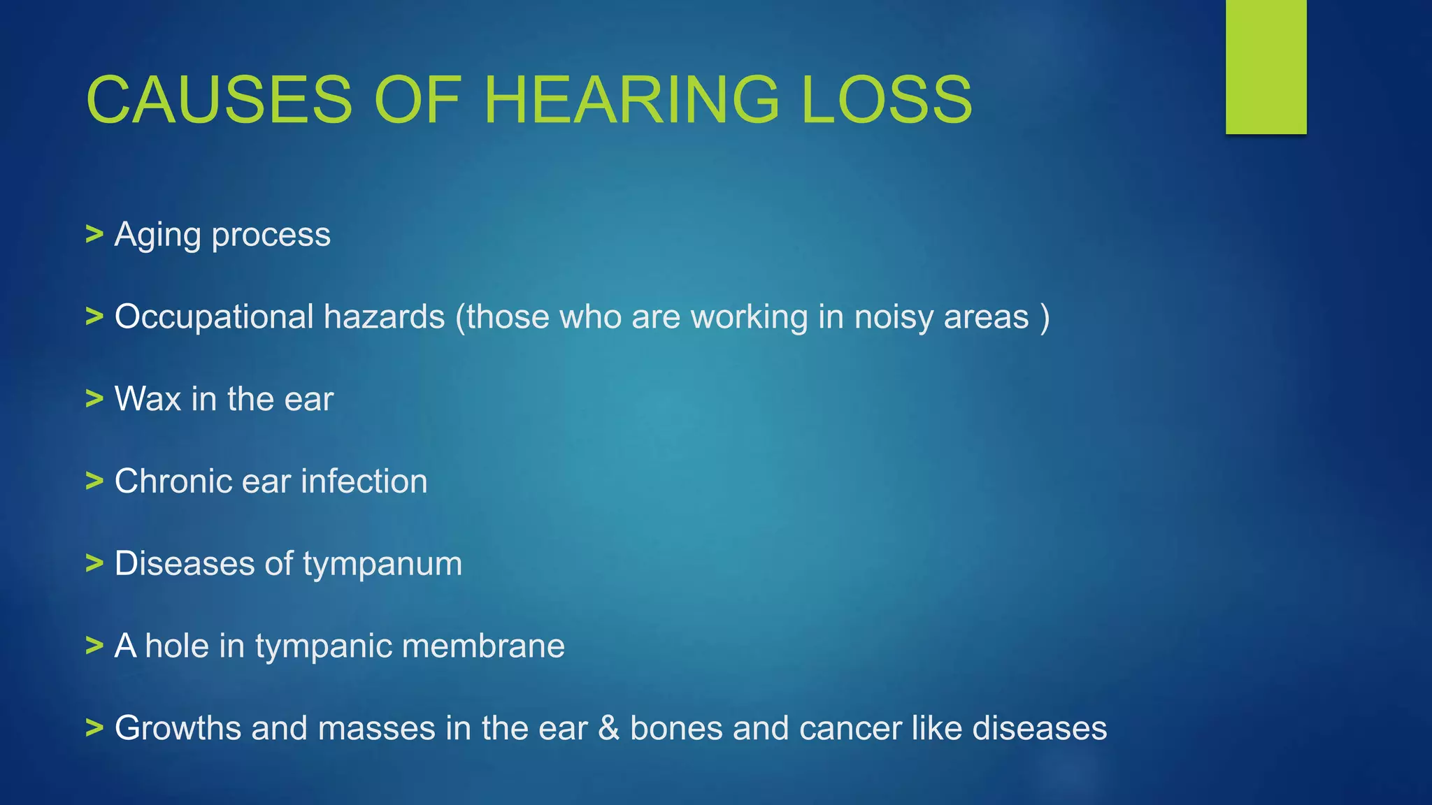 National programme for prevention and control of Deafness | PPTX