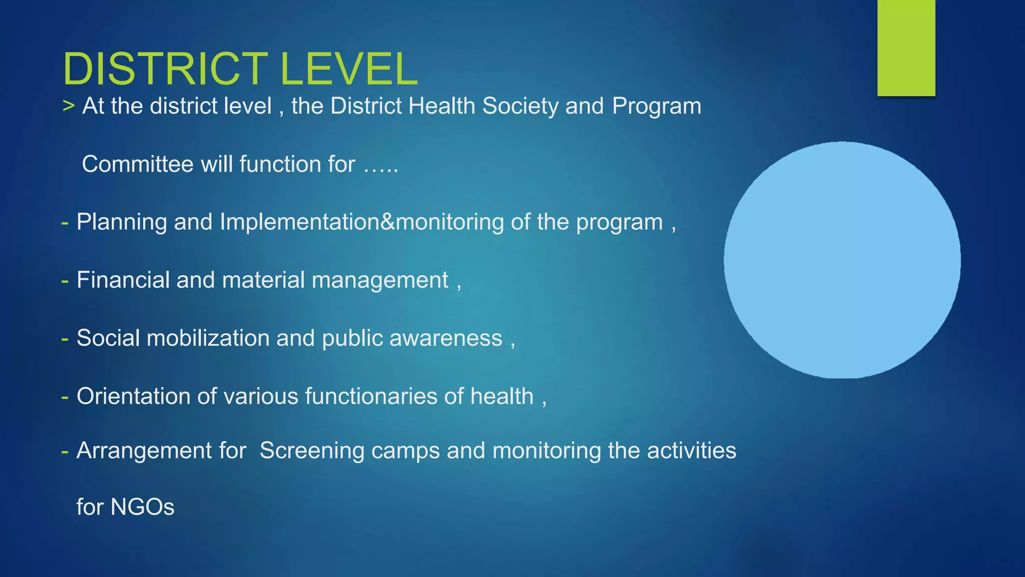 National programme for prevention and control of deafness - NPPCD | PPTX