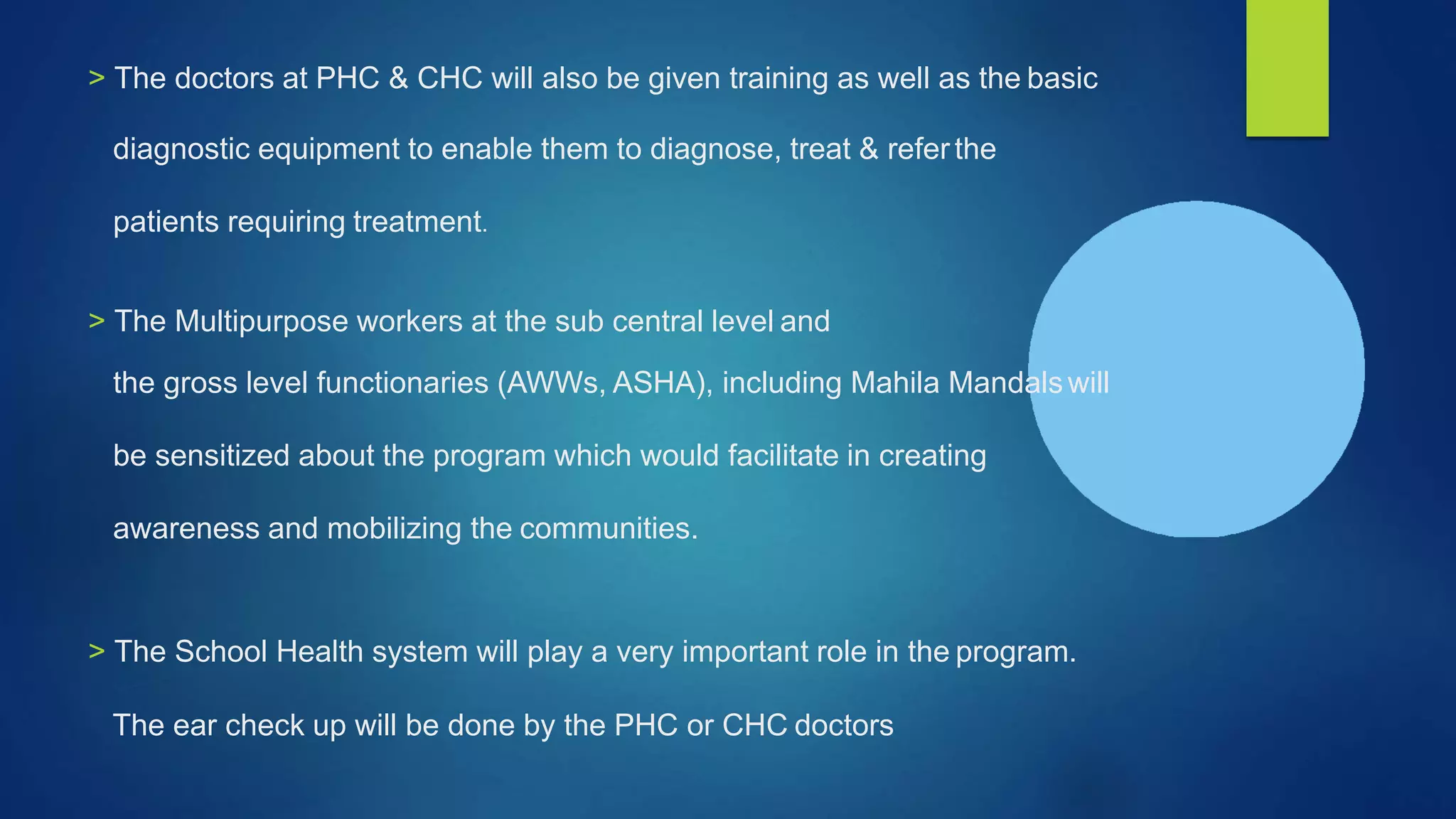 National programme for prevention and control of deafness - NPPCD | PPTX