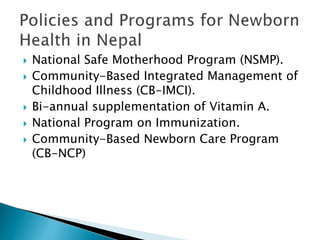 National program on child health | PPTX