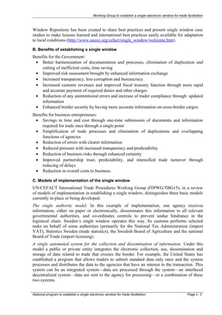 National program single window eng 21 mar-07 | DOC