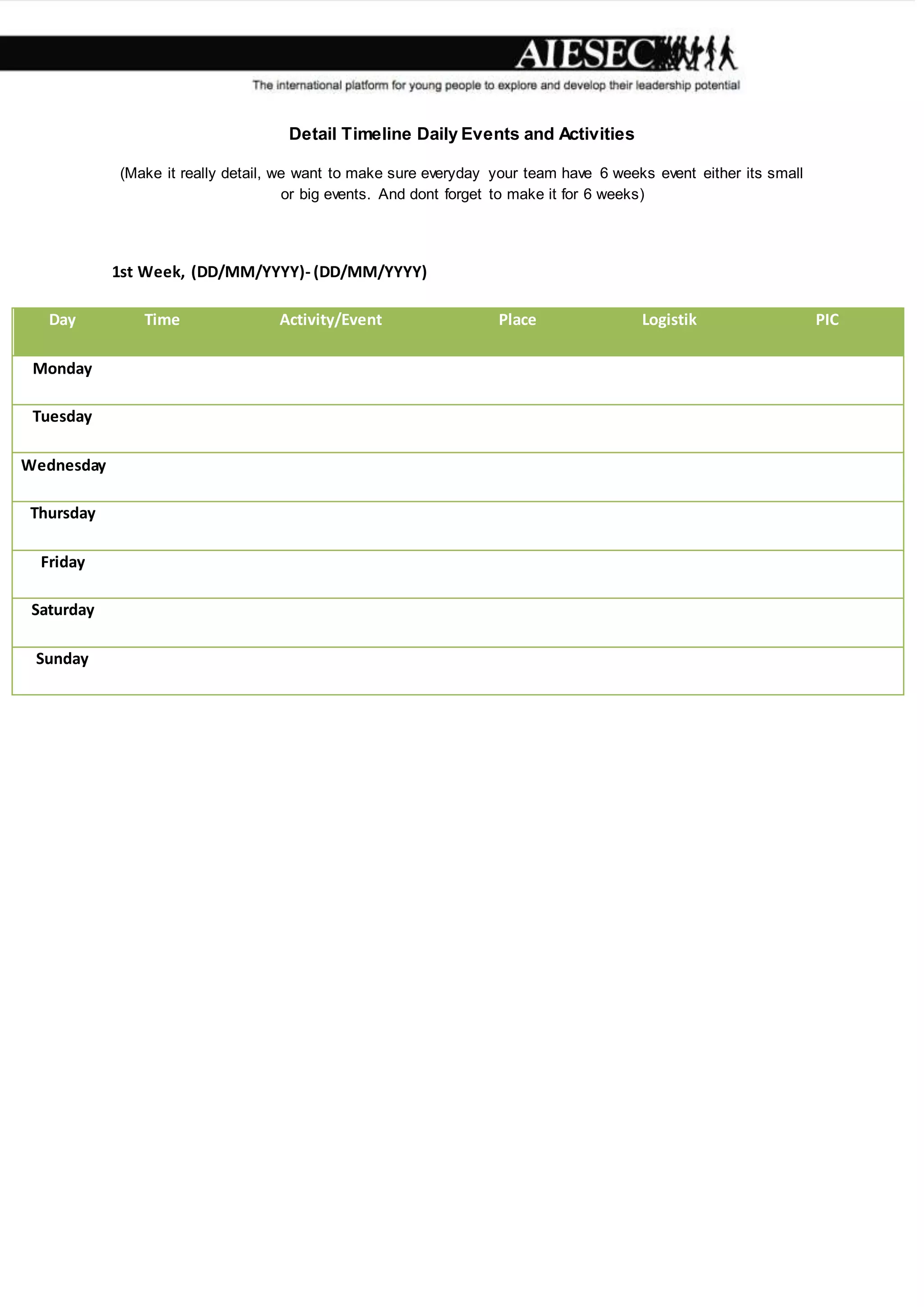 National project competition proposal template | DOCX