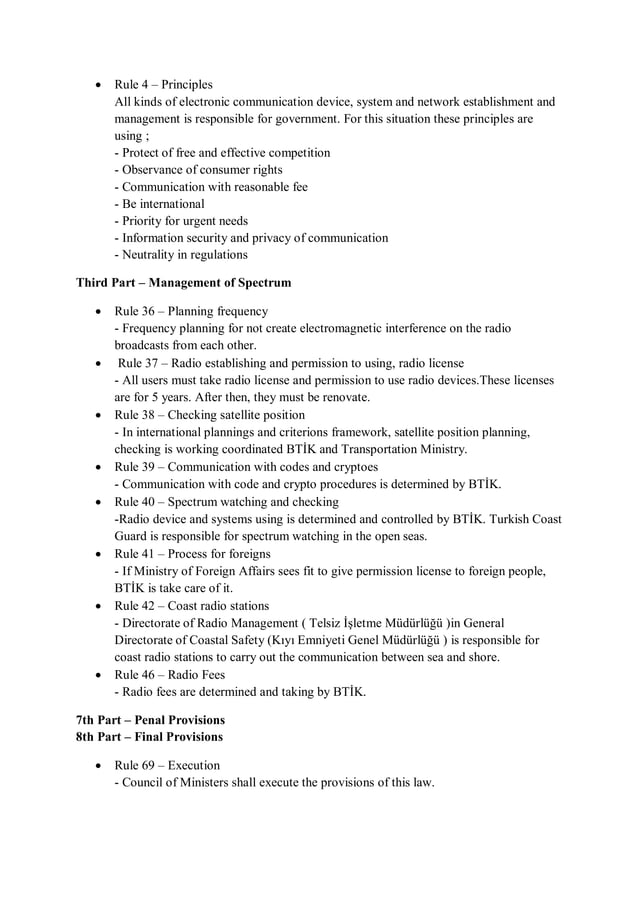 National radio regulations | PDF