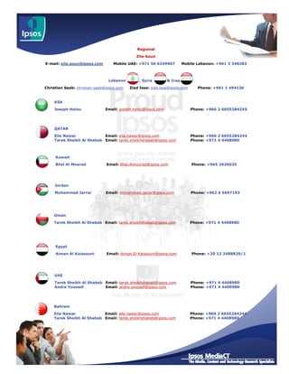 National readership survey flyer 2013 | PDF