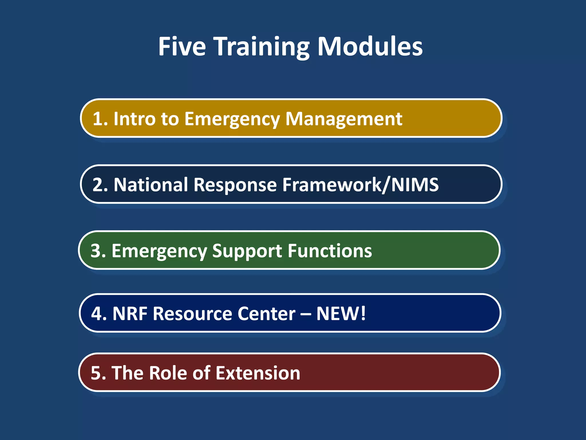 National Response Framework | PPTX