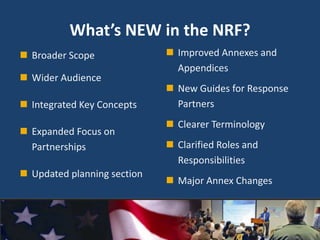 National Response Framework | PPTX