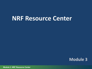 National Response Framework | PPTX
