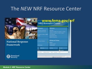 National Response Framework | PPTX