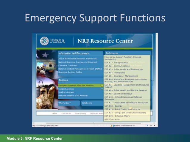 National Response Framework | PPTX | Agriculture | Industries
