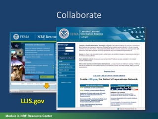 National Response Framework | PPTX