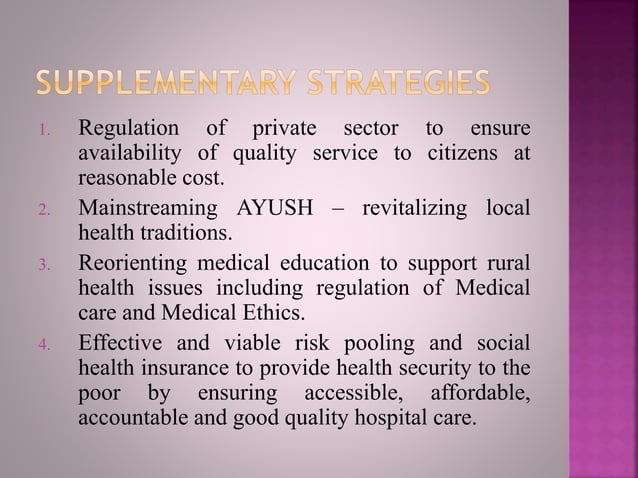 National rural health mission | PPTX