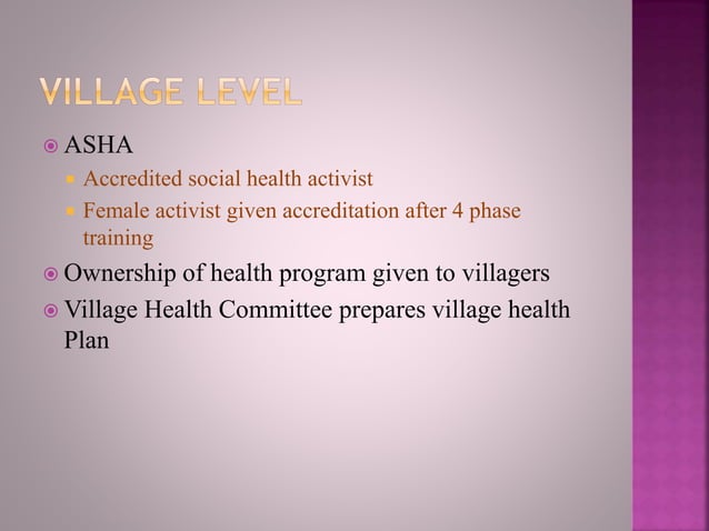 National rural health mission | PPTX