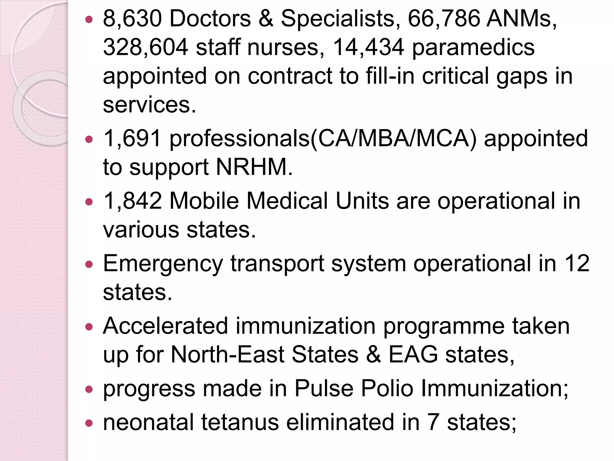 National rural health mission | PPTX | Health Insurance | Insurance