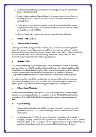 National sanitation _policy | PDF